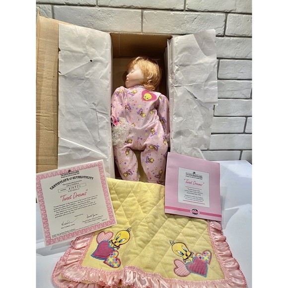 Toys | Ashton Drake Baby Doll Tweet Dreams Looney Tunes Tweety Bird ...